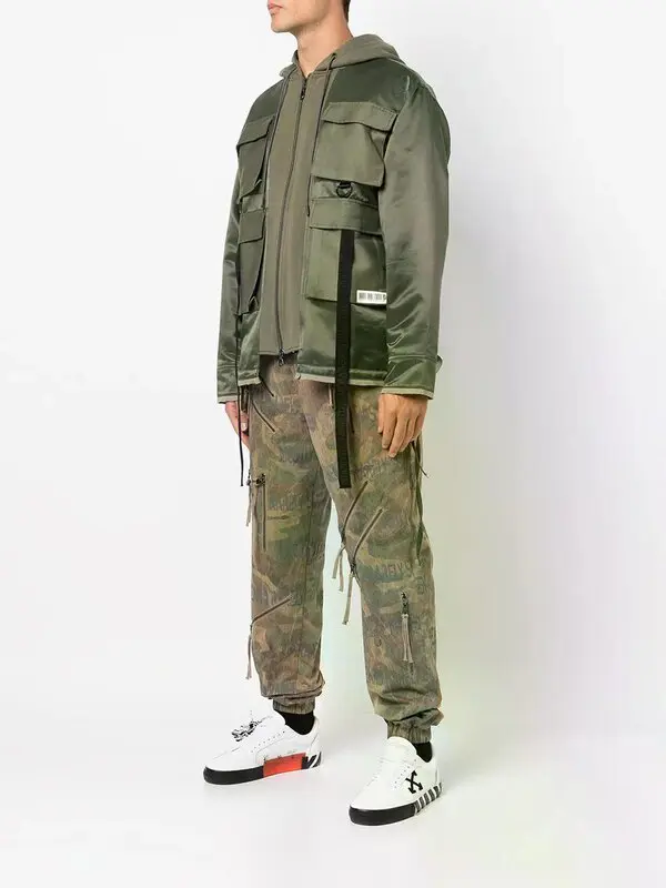 MOSTLY HEARD RARELY SEEN M65 Cargo-pocket Zip-up Jacket