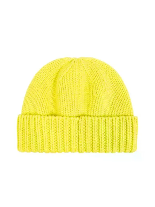 Woolrich Logo-intarsia Virgin Wool Beanie