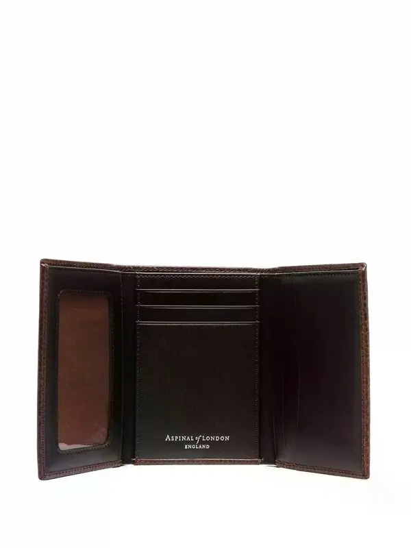 ASPINAL OF LONDON Tri-fold Leather Wallet