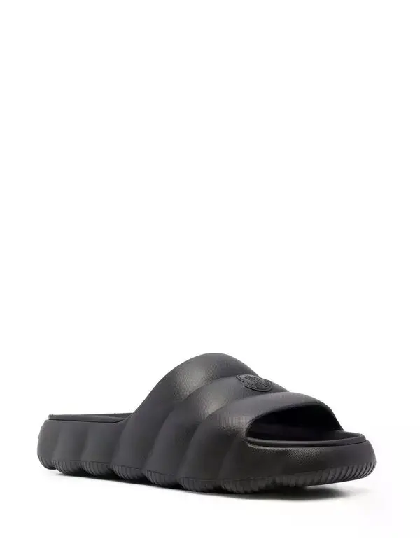 Moncler Lilo Faux-quilted Slides