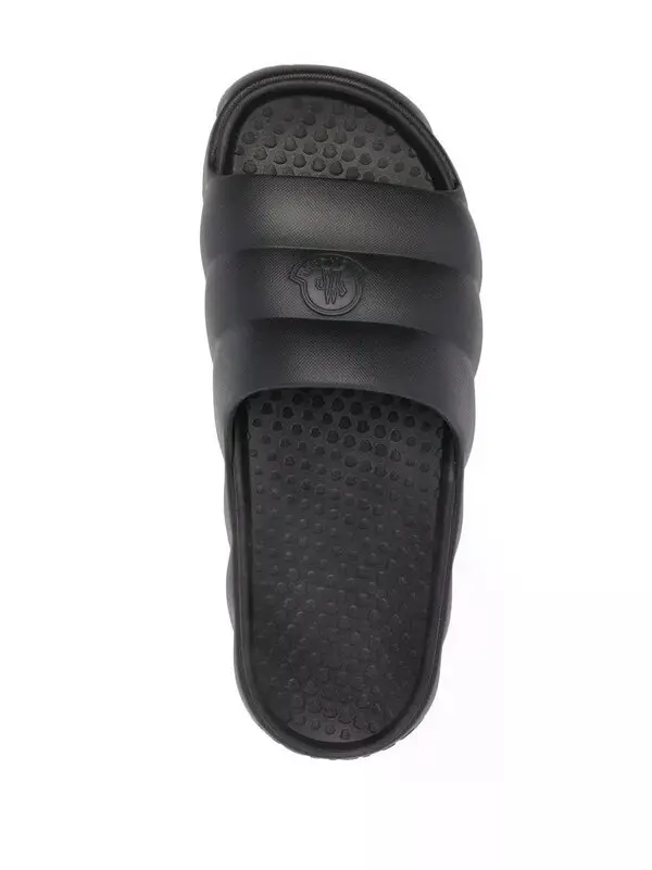 Moncler Lilo Faux-quilted Slides