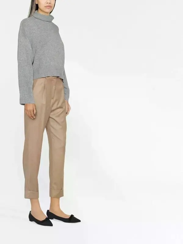 Loulou De Saison Roll Neck Fair Isle Sweater