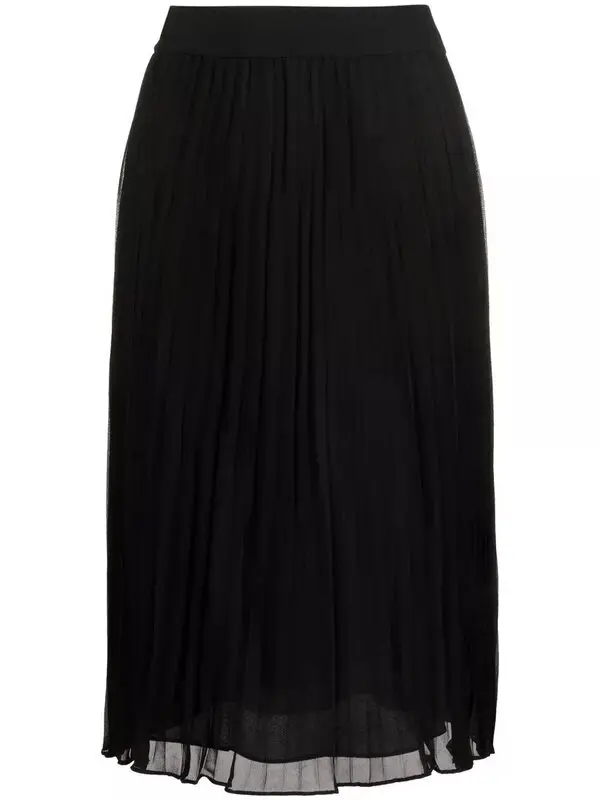 Dkny Chiffon Midi Skirt