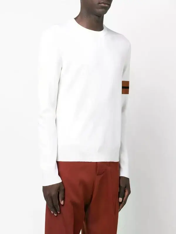 Zegna Side Stripe Detail Sweater