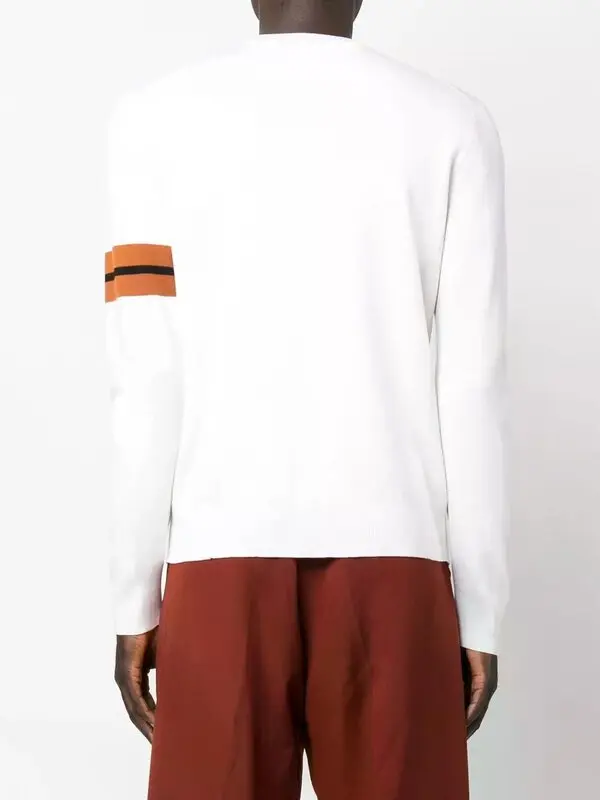 Zegna Side Stripe Detail Sweater