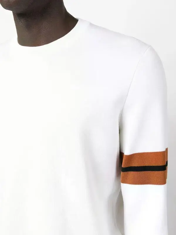 Zegna Side Stripe Detail Sweater