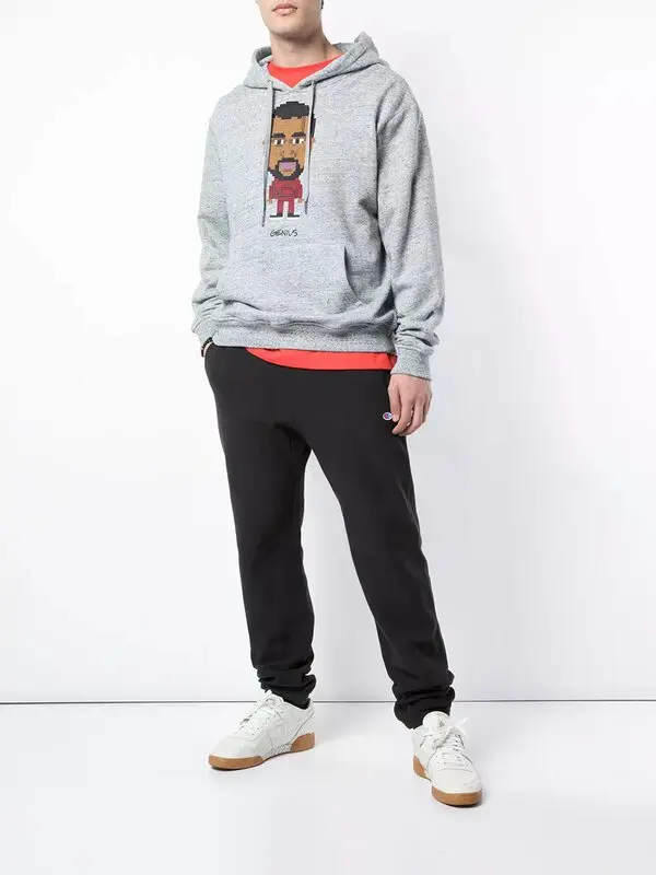 MOSTLY HEARD RARELY SEEN 8-BIT Genius Print Hoodie
