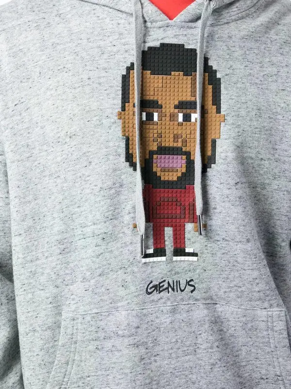 MOSTLY HEARD RARELY SEEN 8-BIT Genius Print Hoodie
