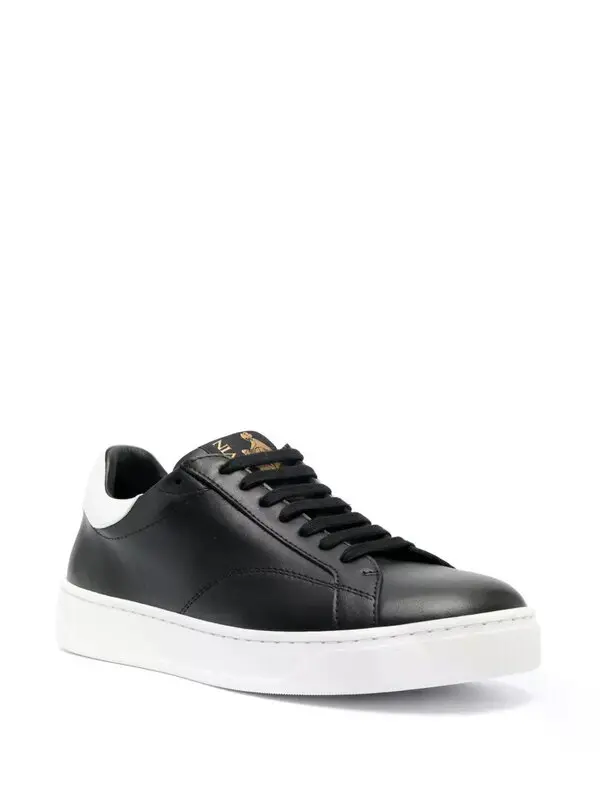 LANVIN Ddb0 Low-top Leather Sneakers