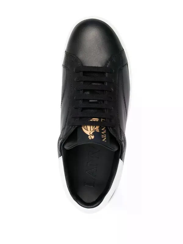 LANVIN Ddb0 Low-top Leather Sneakers