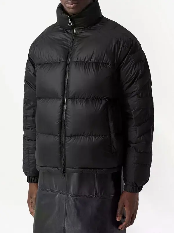 Burberry Quilted Zip-up Jacket