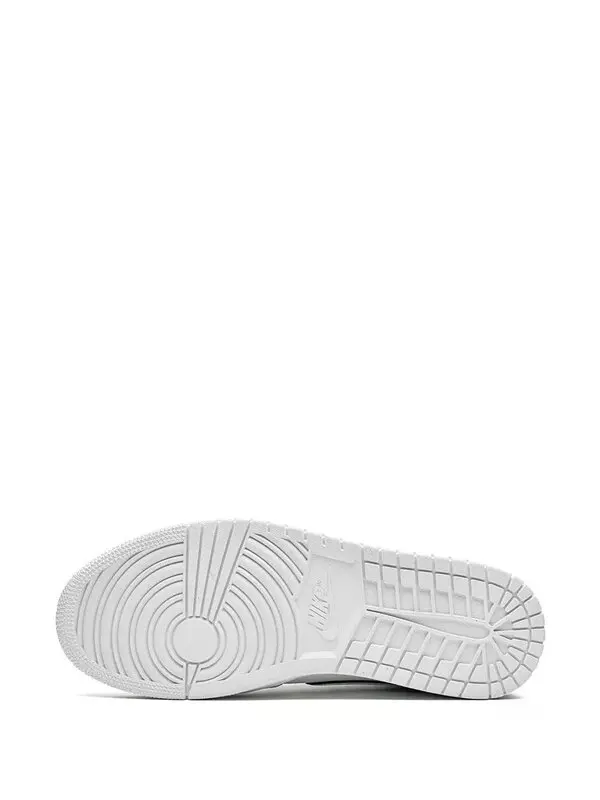 JORDAN Air 1 Mid Iridescent Outline Sneakers - White