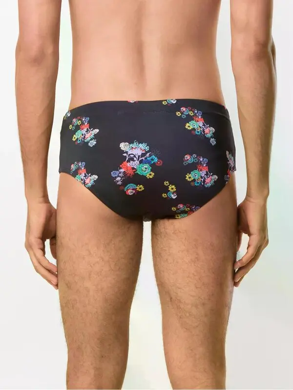 AMIR SLAMA Printed Swim Trunks