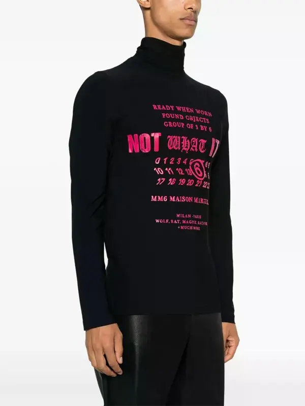 MAISON MARGIELA Numbers Print Top