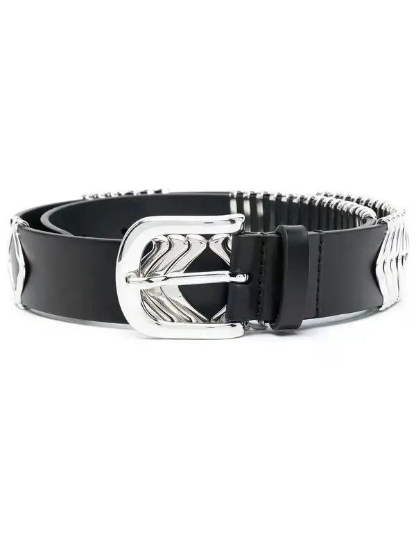 Isabel Marant Étoile Tehora Leather Belt - Black