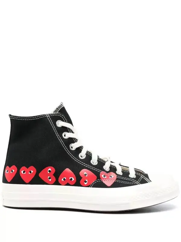 CONVERSE X COMME DES GARONS PLAY Chuck 70 High-top Sneakers