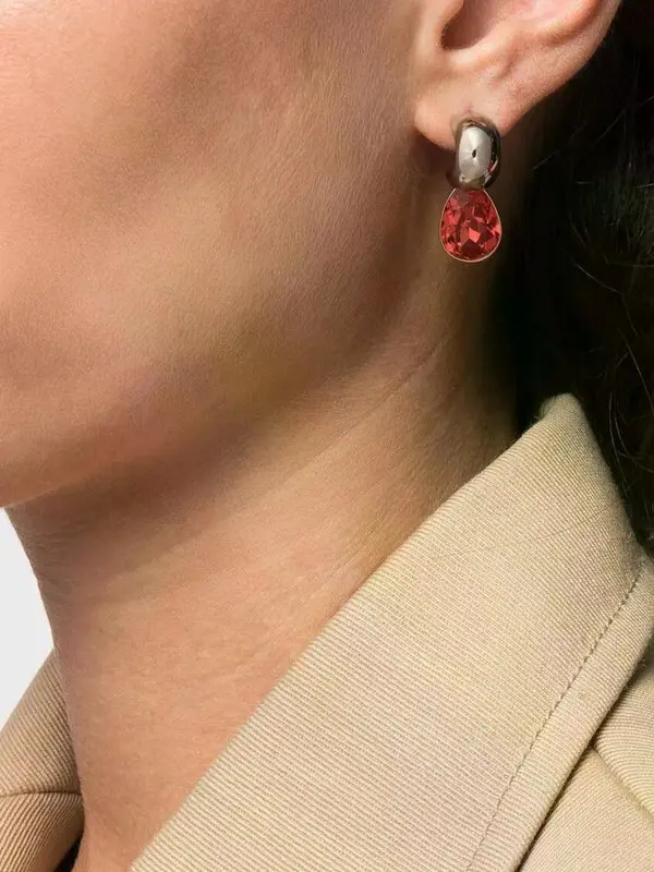 Mounser Gemini Single Hoop Earring