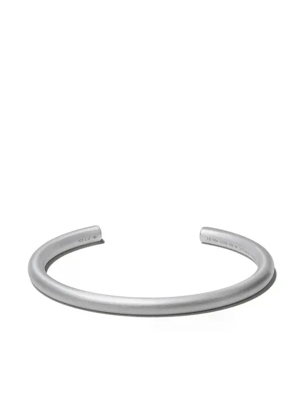 Le Gramme Brushed Bangle Bracelet - Silver