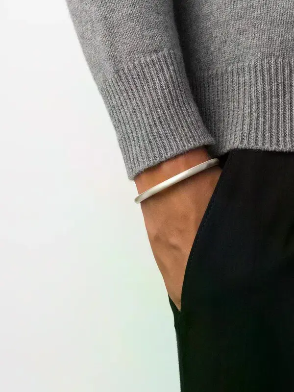 Le Gramme Brushed Bangle Bracelet