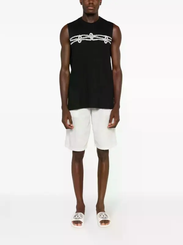 AMIR SLAMA Animal-jacquard Bermuda Shorts