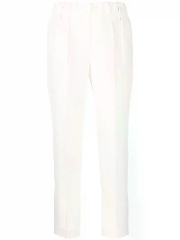 Brunello Cucinelli Cropped Slim-fit Trousers