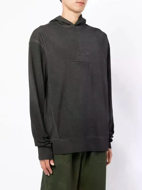 A-COLD-WALL* Embossed Logo Long-sleeve Hoodie