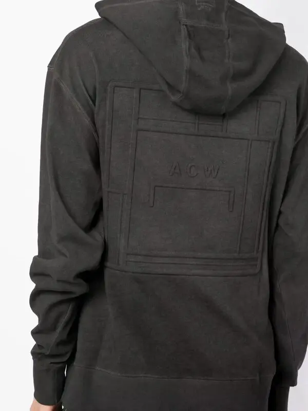A-COLD-WALL* Embossed Logo Long-sleeve Hoodie
