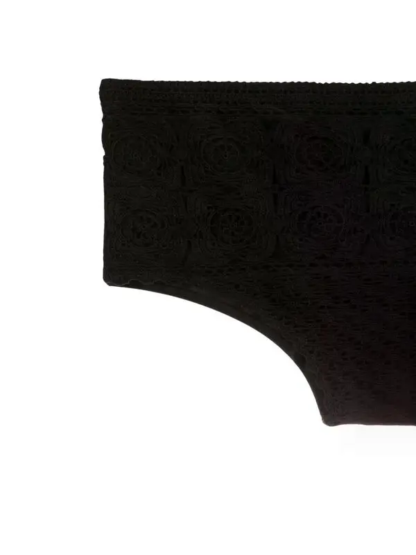 AMIR SLAMA Crochet-knit Swimming Trunks