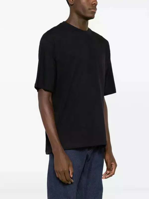 AMIR SLAMA Seahorse-print Cotton T-shirt