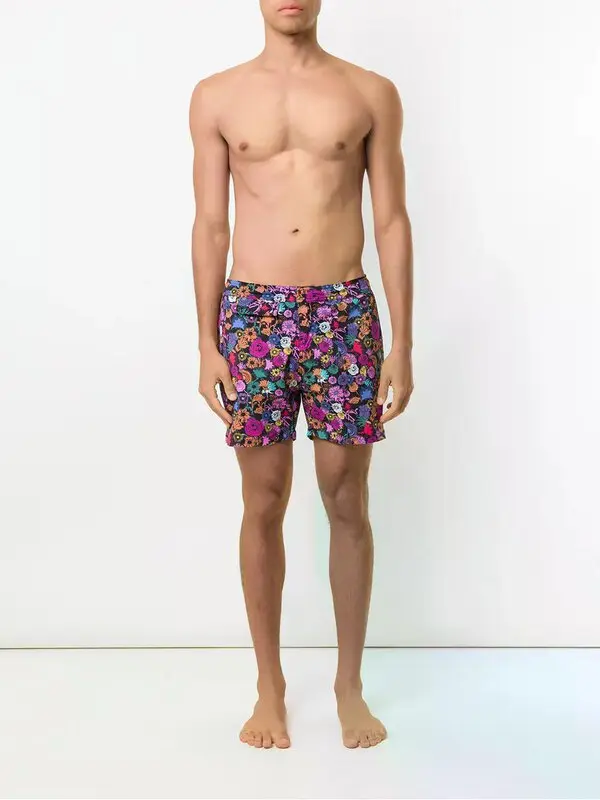 AMIR SLAMA Printed Swim Shorts