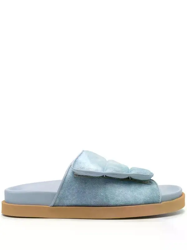 GIABORGHINI Gia 3 Touch-strap Sandals - Blue