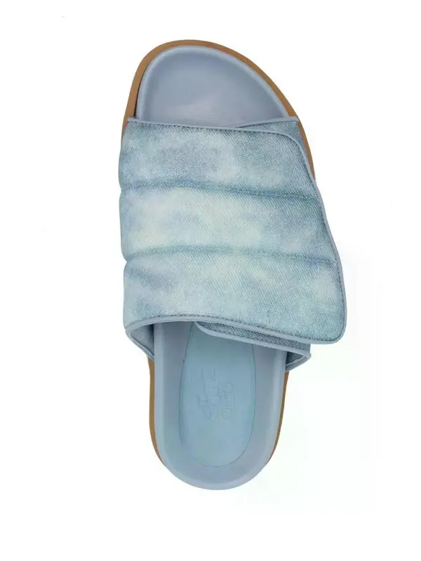 GIABORGHINI Gia 3 Touch-strap Sandals - Blue