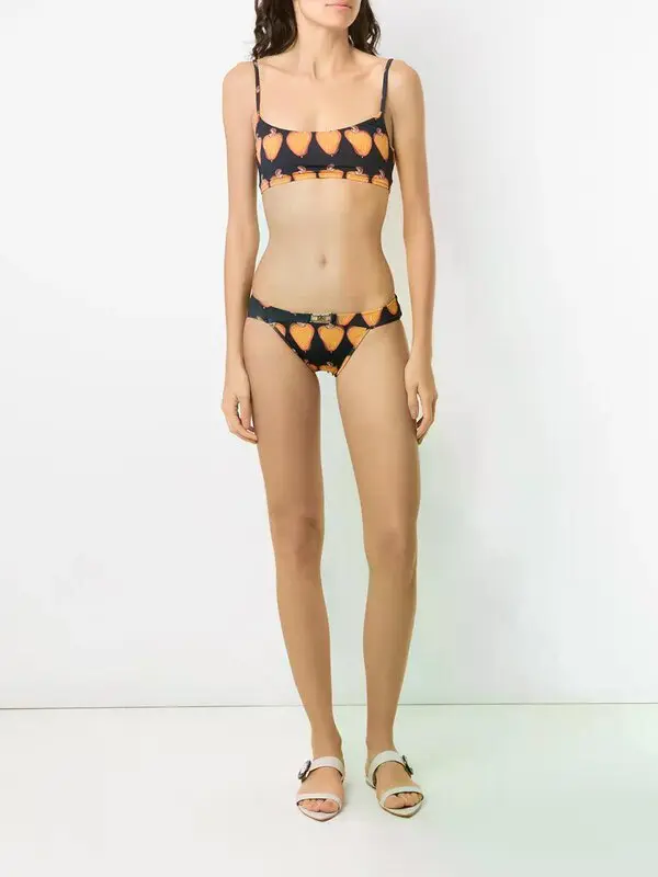 AMIR SLAMA Printed Bikini Set