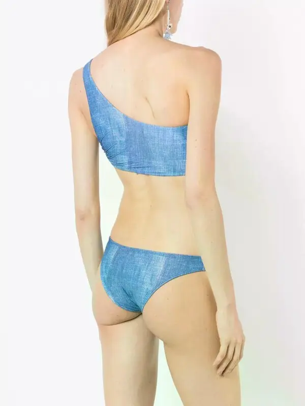 AMIR SLAMA Embroidered Two-piece Bikini Set