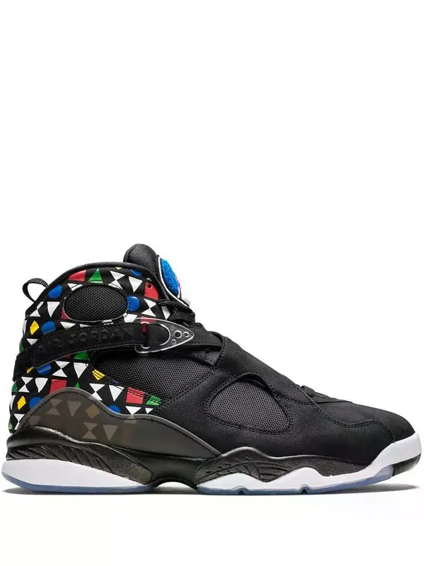 JORDAN Air 8 Quai 54 Sneakers - Black