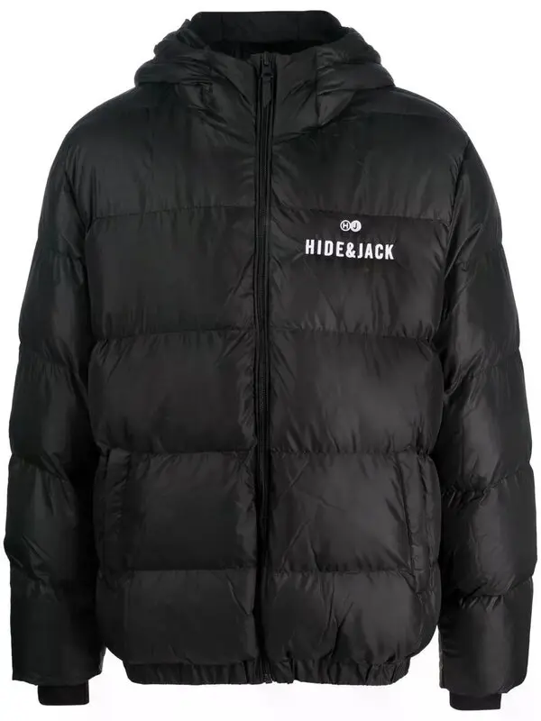 HIDE&JACK Logo-embroidered Padded Jacket