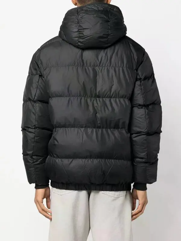 HIDE&JACK Logo-embroidered Padded Jacket