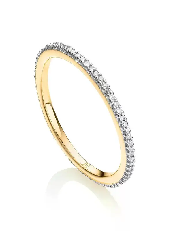 Monica Vinader Skinny Eternity Diamond Ring
