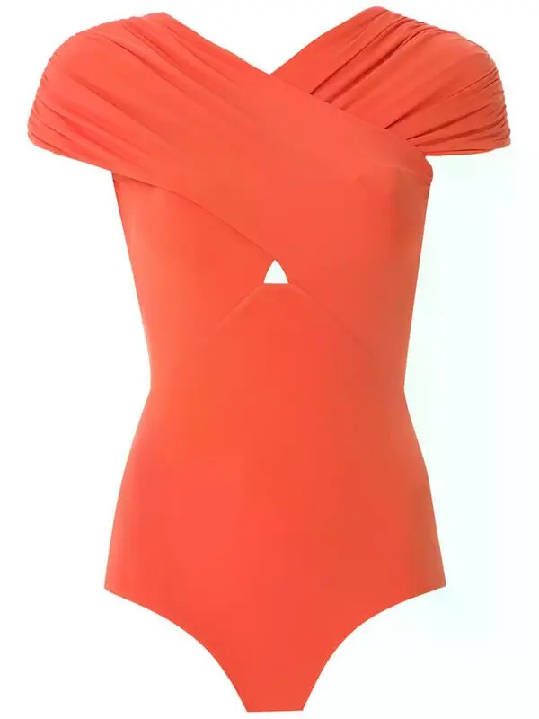 AMIR SLAMA Ruched Panelled Body