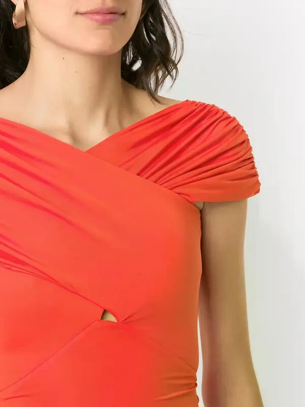 AMIR SLAMA Ruched Panelled Body