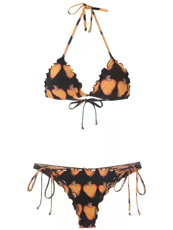 AMIR SLAMA Two-piece Bikini - Black