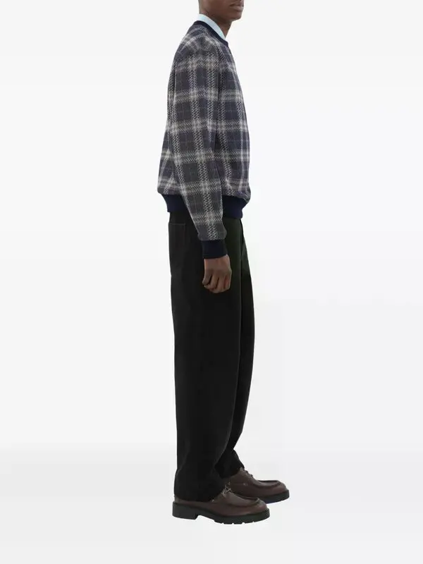 Burberry Checked Sweater