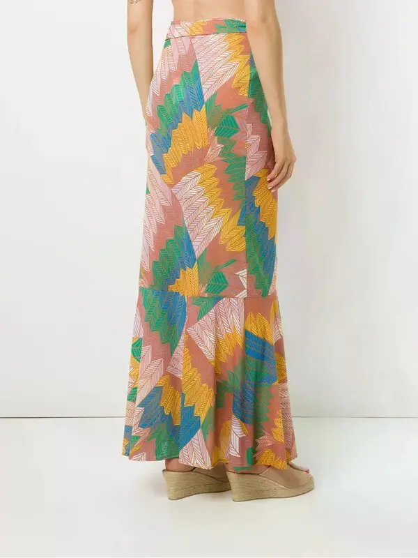 AMIR SLAMA Cocar Wrap Skirt