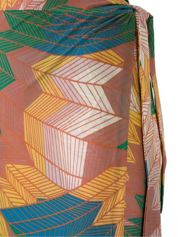 AMIR SLAMA Cocar Wrap Skirt