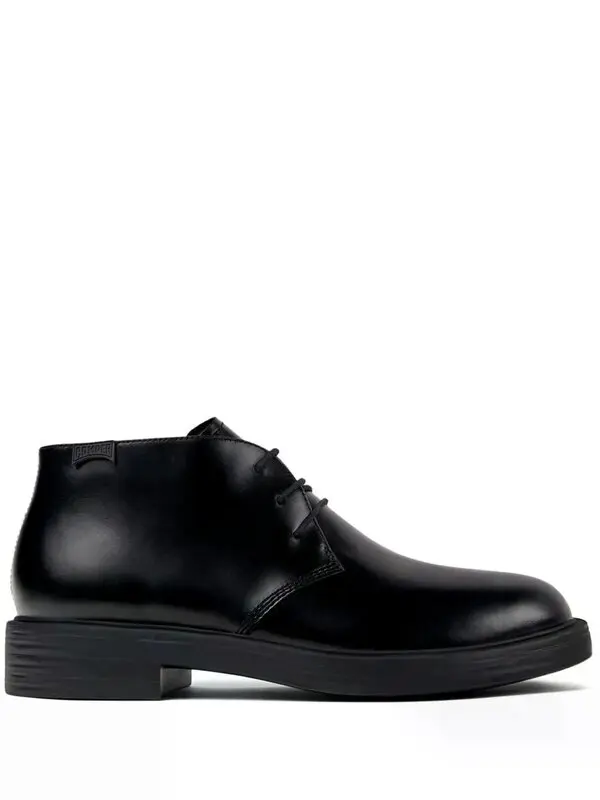 Camper Dean Lace-up Leather Boots