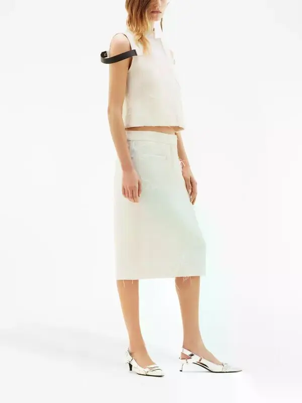 COURREGES Distressed Strap Jacket