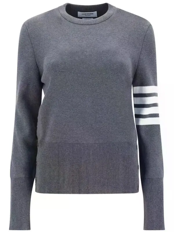 Thom Browne 4-bar Crew-neck Jumper