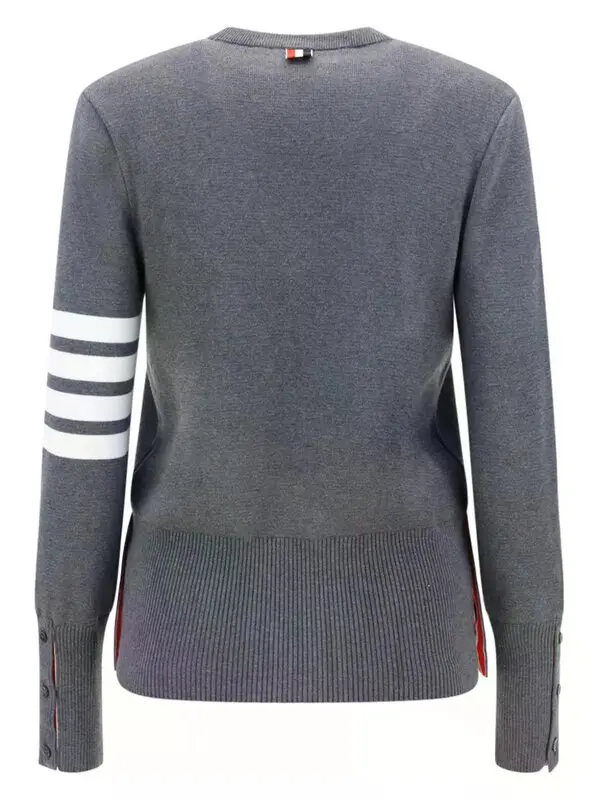 Thom Browne 4-bar Crew-neck Jumper