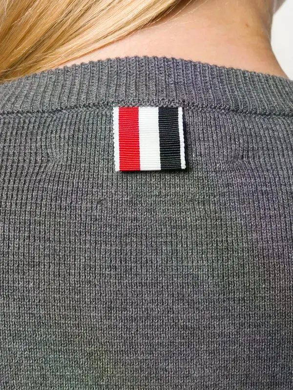 Thom Browne 4-bar Crew-neck Jumper