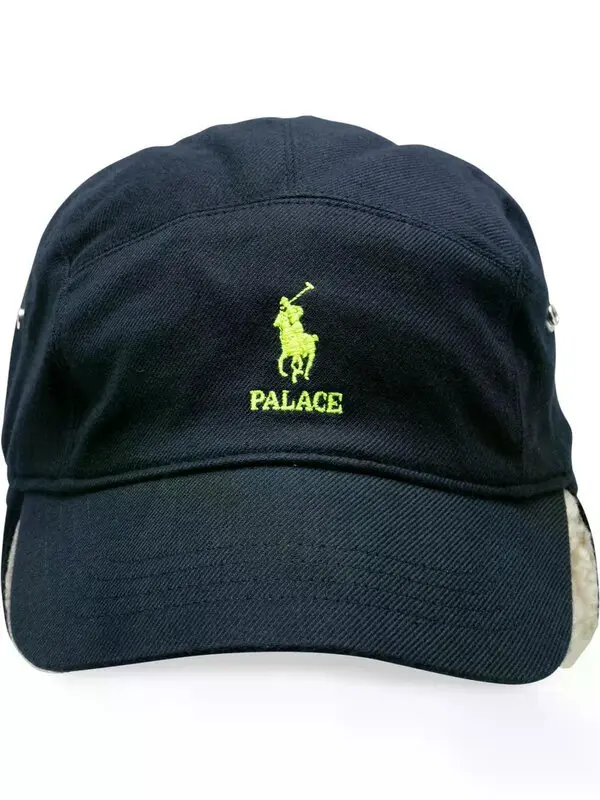 PALACE X Ralph Lauren Polar Fleece Hunting Cap - Blue